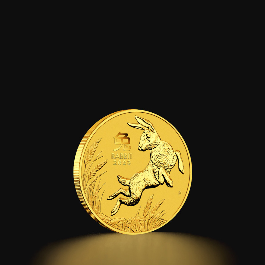 1/10oz Australian Lunar Year of the Rabbit 2023 Gold Coin - Tavex ...