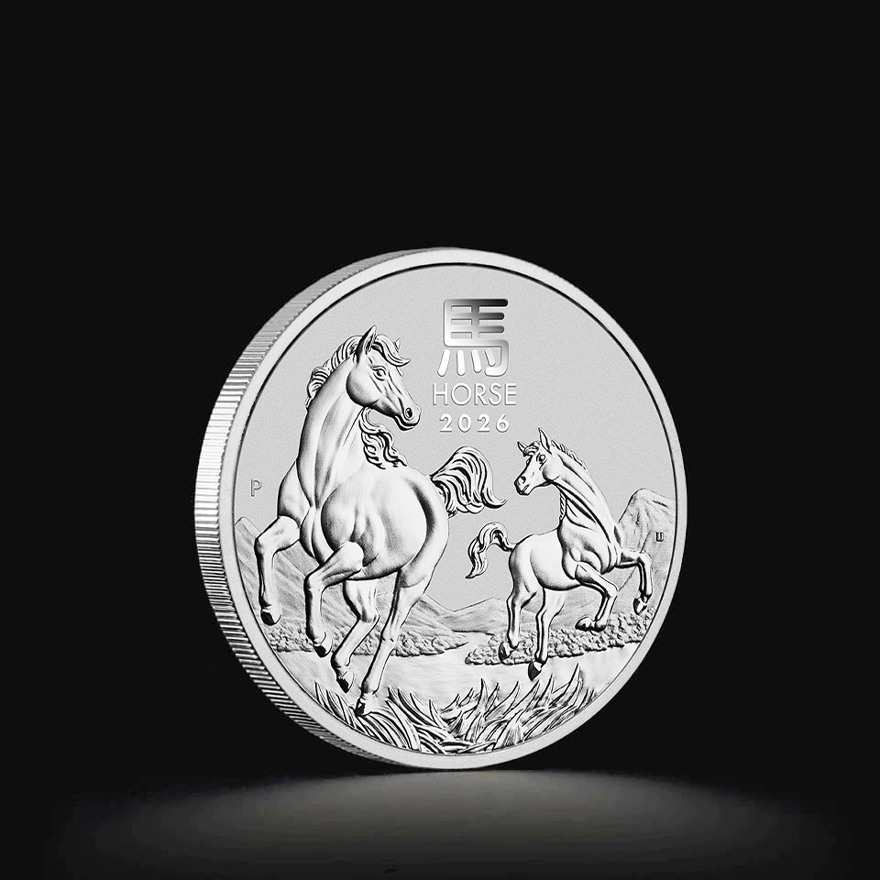 1/2 oz Australian Lunar Year of the Horse 2026 Silver Coin | Tavex ...