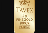 1g Tavex Gold Bullion Bar - Tavex Bullion