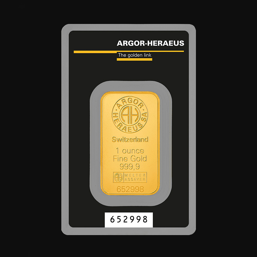 1 uncia Argor-Heraeus aranyrúd | Tavex