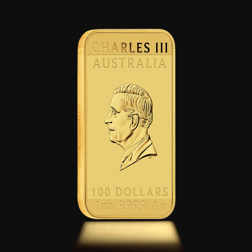 1 oz Australian Dragon Rectangular Gold Coin | Tavex Lithuania