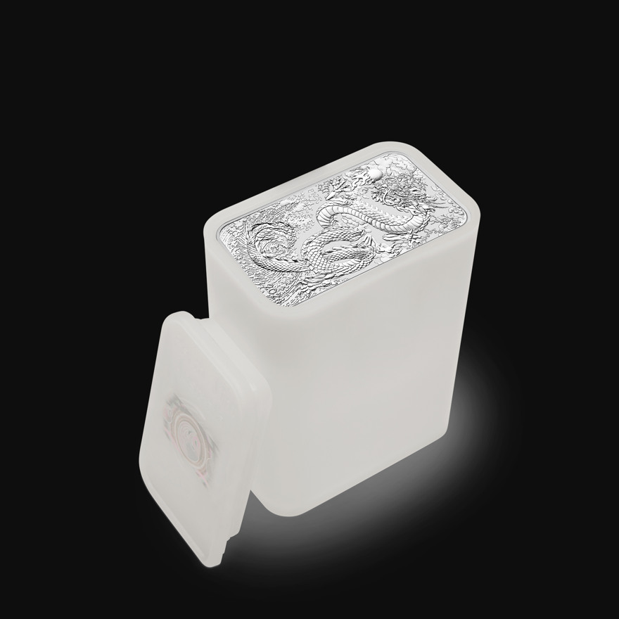 1 oz Australian Dragon Rectangular Silver Coin | Tavex Lithuania