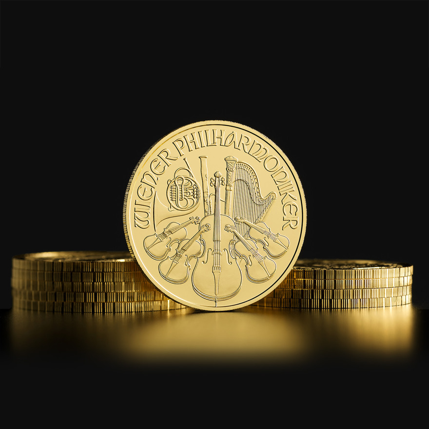 1 oz Austrian Philharmonic Gold Coin | Tavex