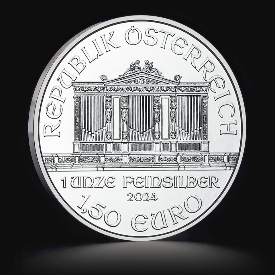 1oz Austrian Philharmonic Silver Coin 2024 - Tavex Bullion