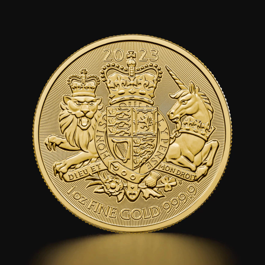 1oz British Royal Arms Gold Bullion Coin previous years - Tavex Bullion