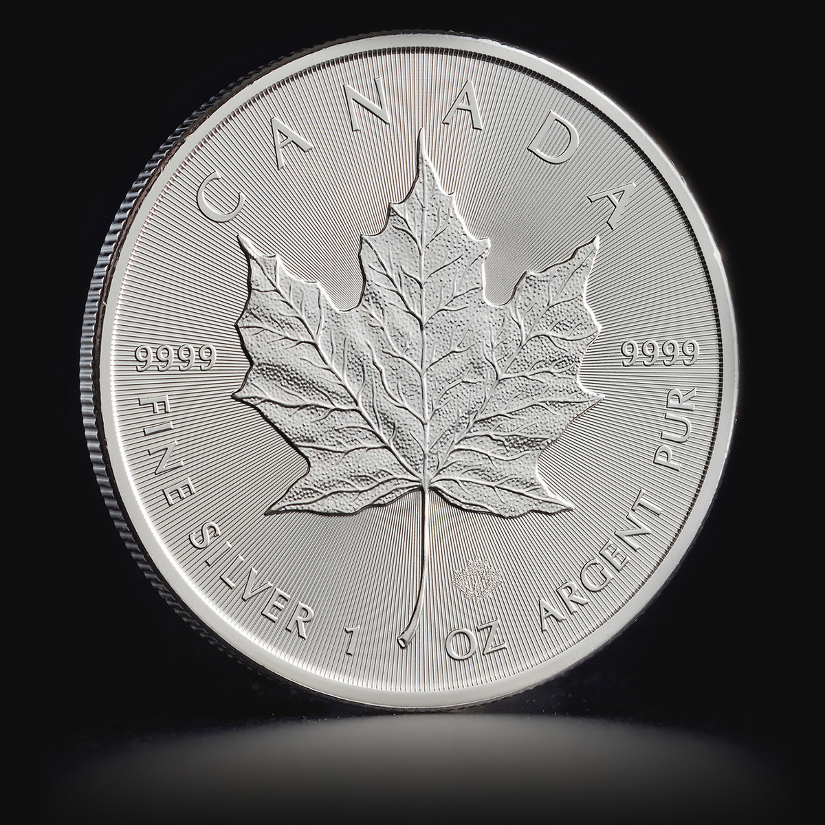 1oz Canadian Maple Leaf Silver Coin - Tavex Bullion