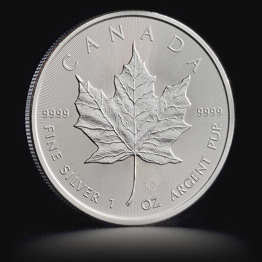 1oz Canadian Maple Leaf Silver Coin - Tavex United Kingdom