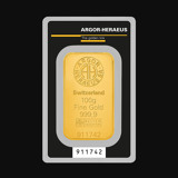 100 g Argor-Heraeus aranyrúd | Tavex