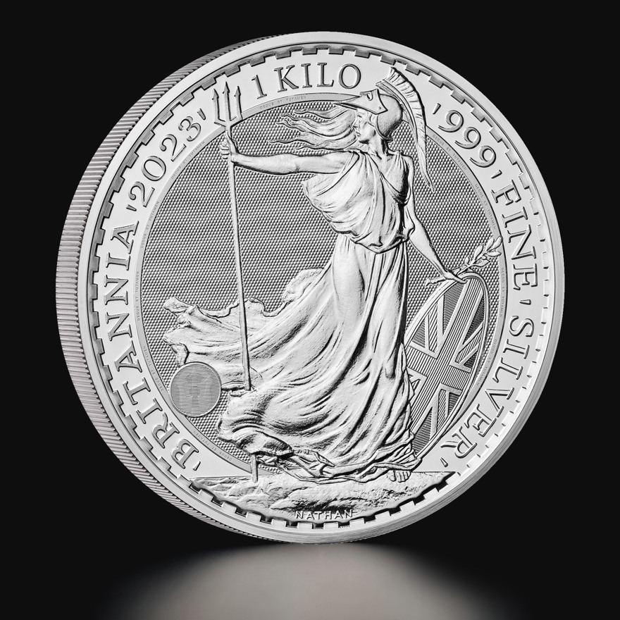 1kg British Britannia Silver Coin - Tavex Bullion