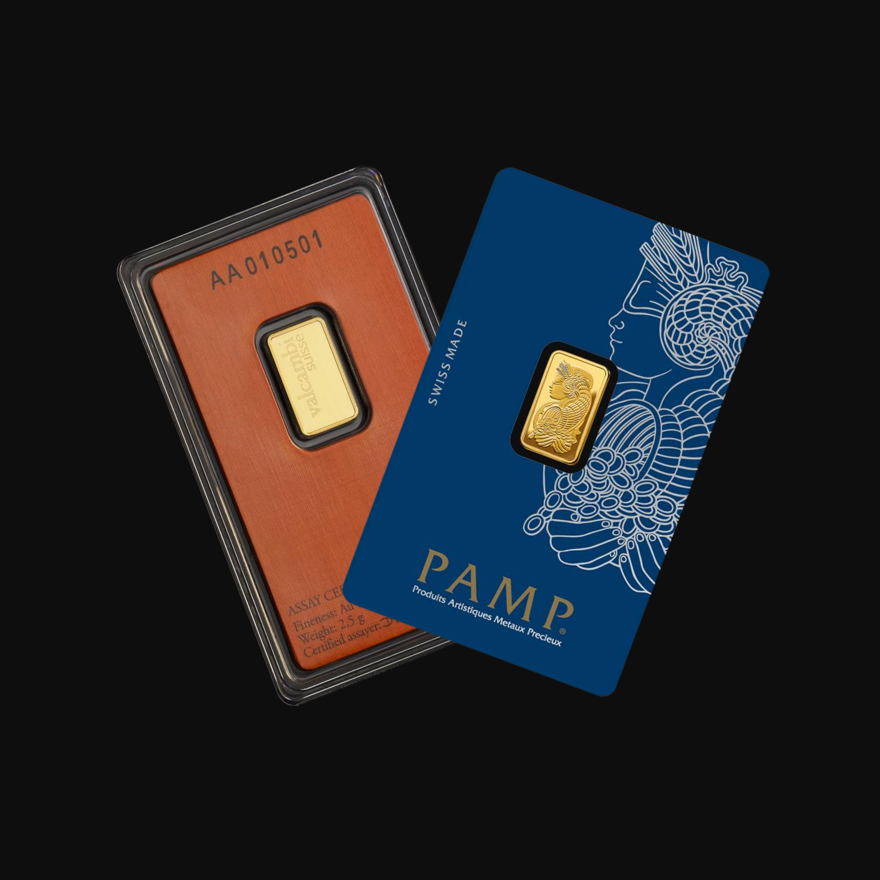 2.5g Gold Bar (Best Value) - Tavex Bullion