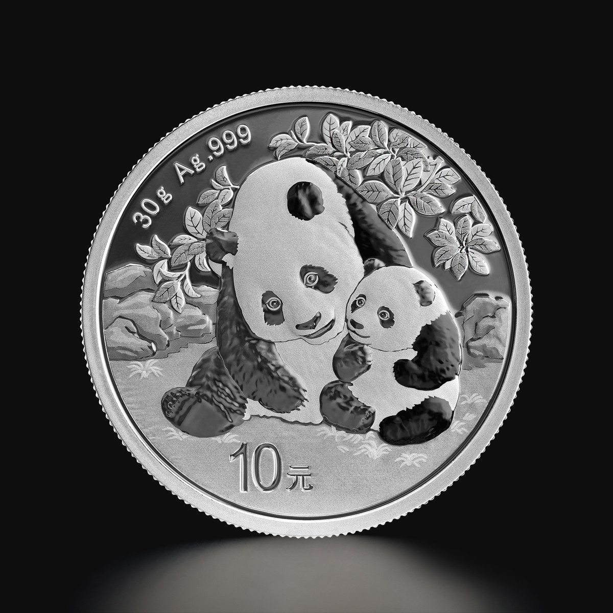 30 g Chinese Panda 2024 silver coin | Tavex Lithuania