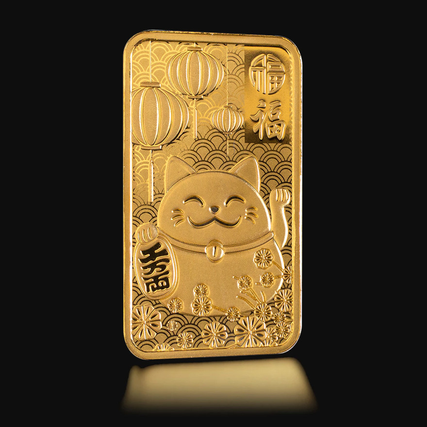 5g PAMP Good Luck Gold Bar - Tavex United Kingdom