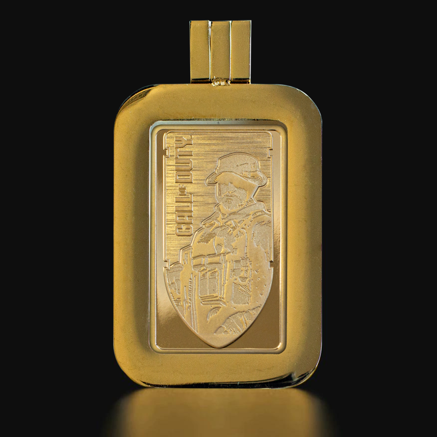 5g PAMP Call of Duty Modern Warfare III Gold Bar - Tavex Bullion