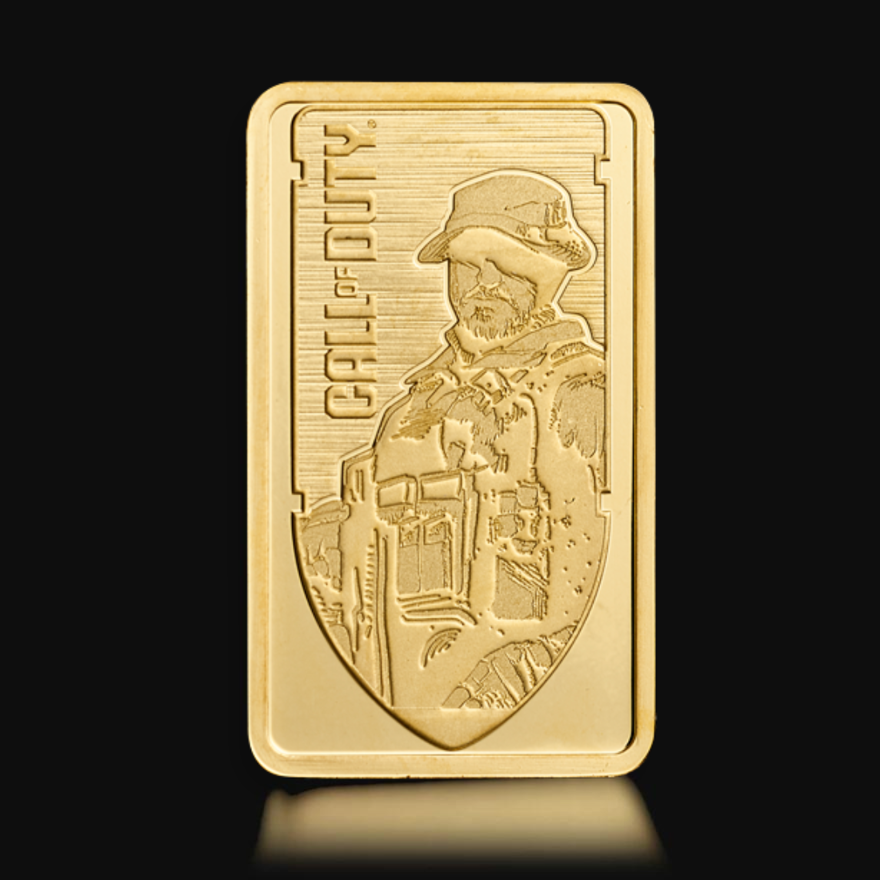 5g PAMP Call of Duty Modern Warfare III Gold Bar - Tavex Bullion