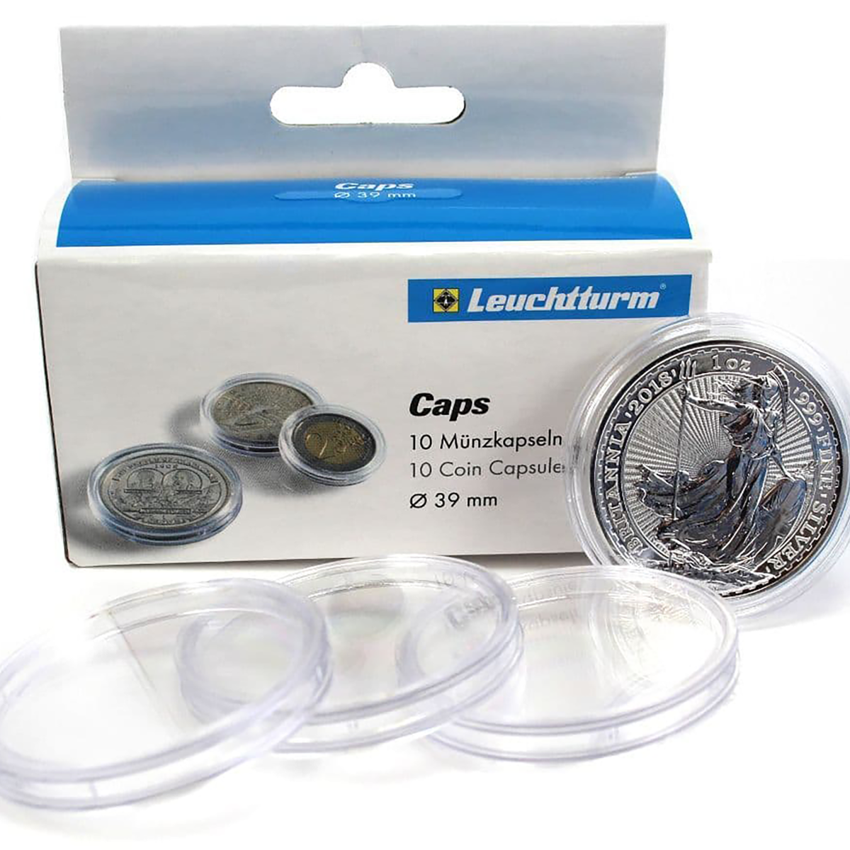 Coin Capsules 10pc - Tavex Bullion
