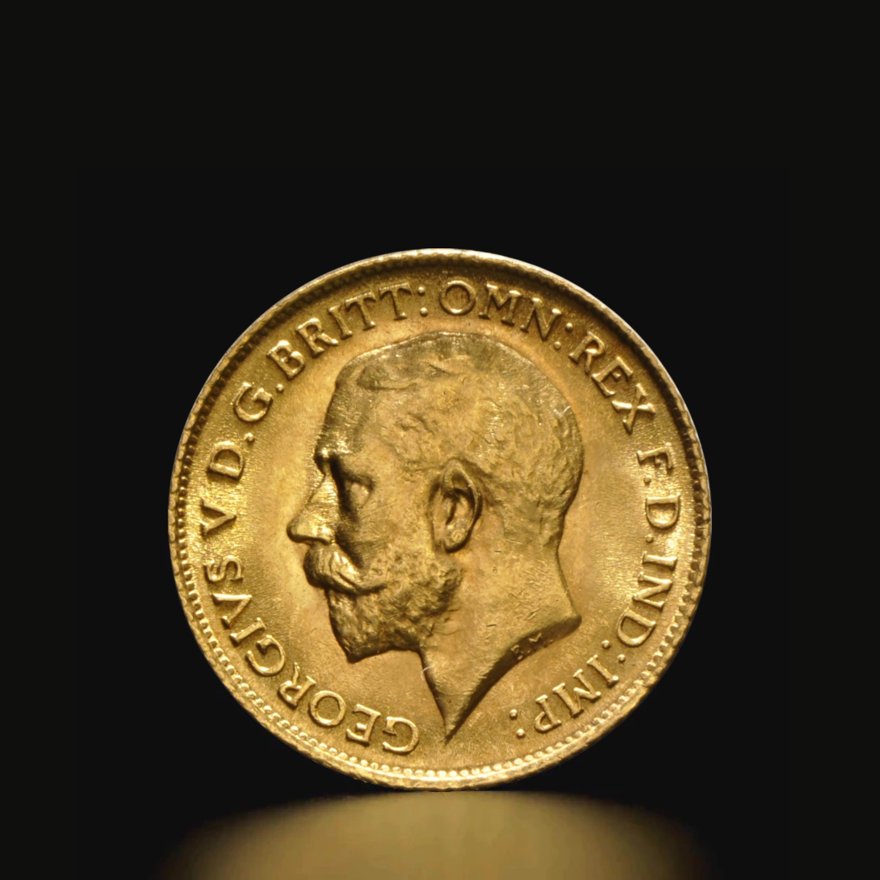 Great Britain Half Sovereign Gold Coin - Tavex Bullion