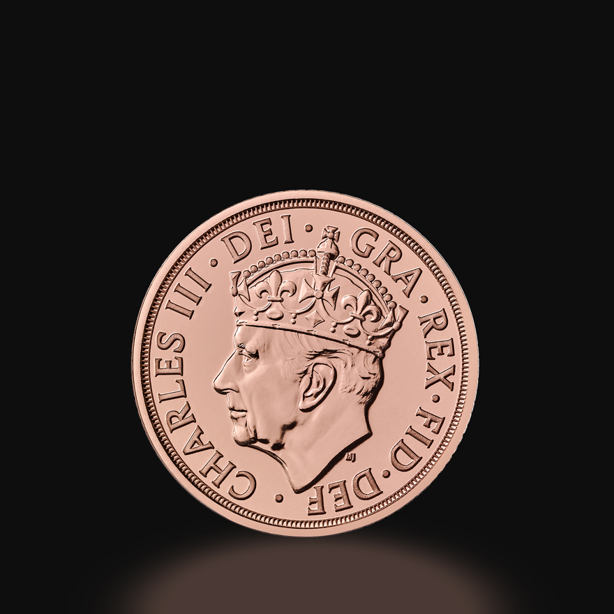 Great Britain Sovereign King Charles III Coronation - Tavex Bullion