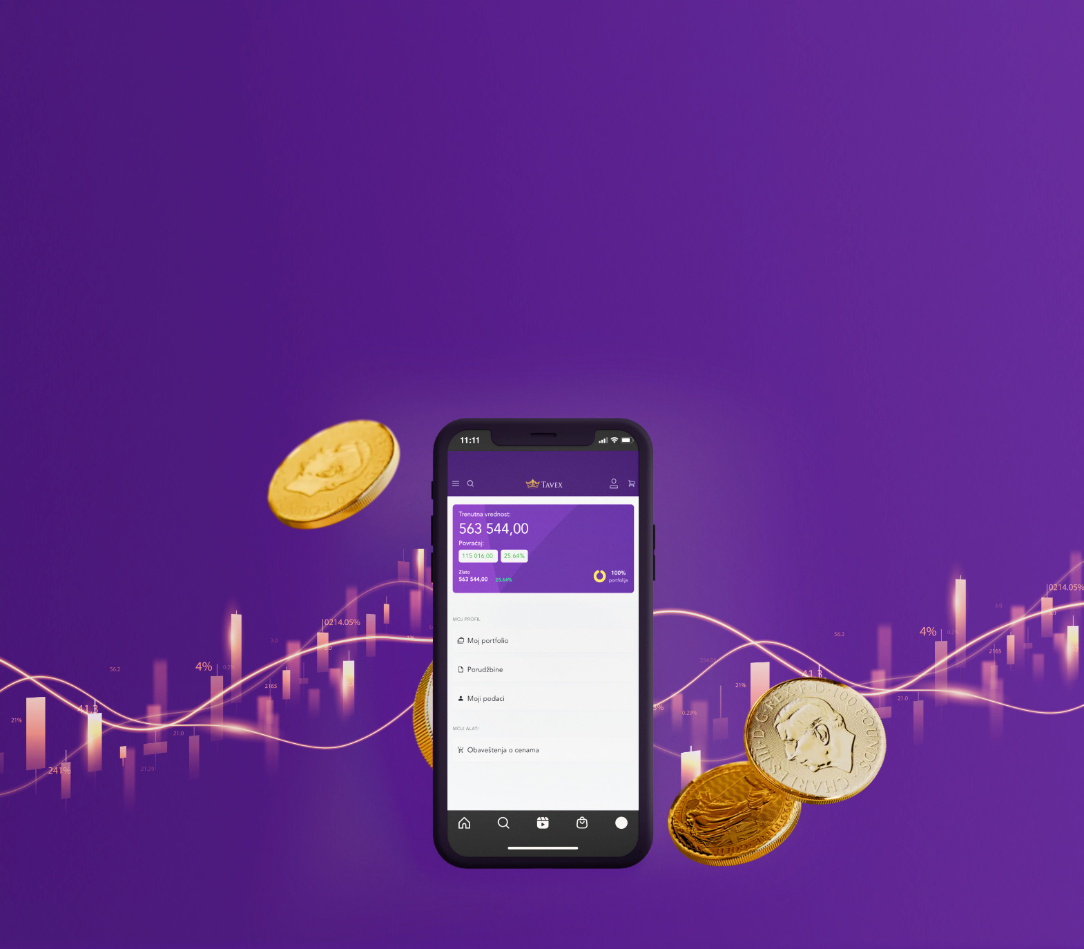 Tavex: Buy investment gold and silver online