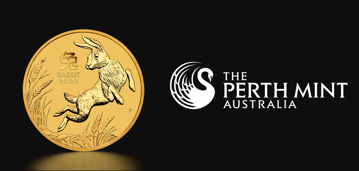 The Australian Perth Mint Lunar Rabbit Gold Bullion Coin - Tavex Bullion