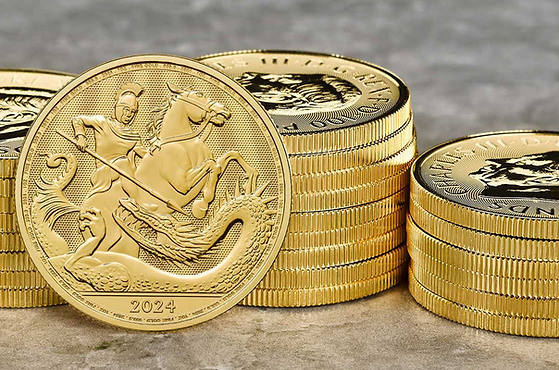 The New St George and the Dragon Gold Coin - Tavex Bullion