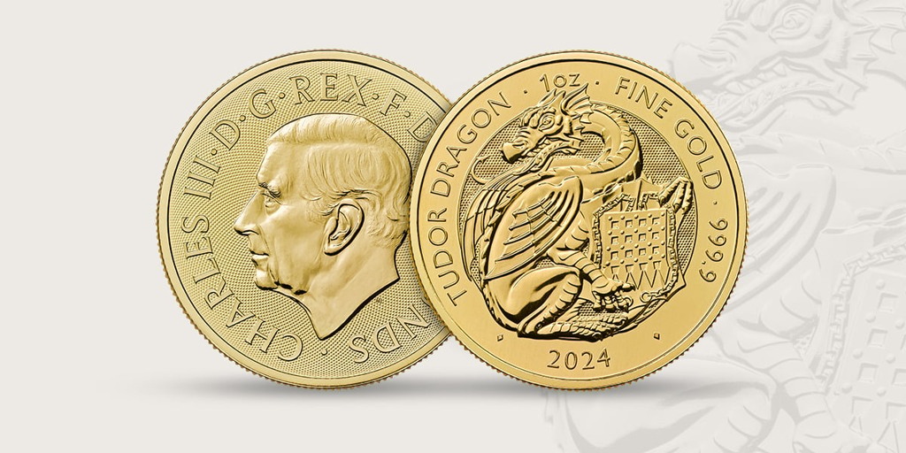 The 1oz 2024 Tudor Dragon Gold Coin: A Royal Mint Collection - Tavex ...